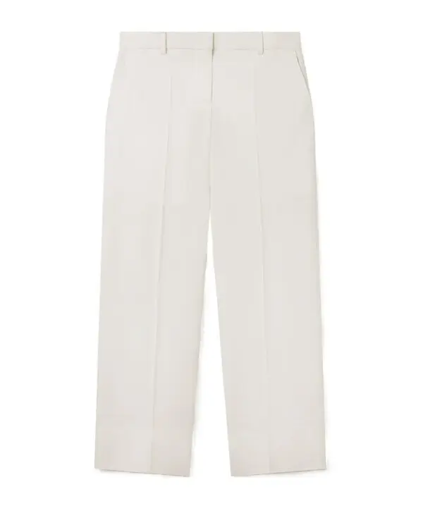 Stella McCartney Pleated Straight-leg Pants