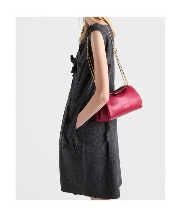 Prada Small Tumulte Nappa Leather Bag