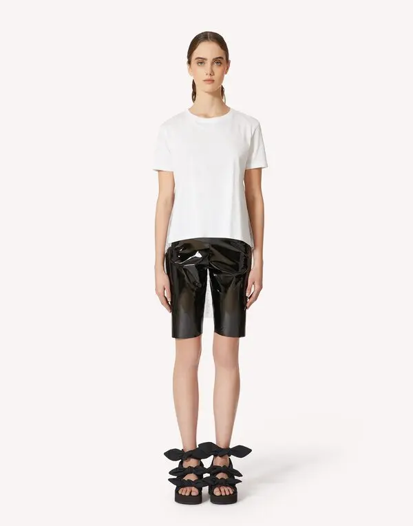 Red Valentino Tulle Logo T-shirt