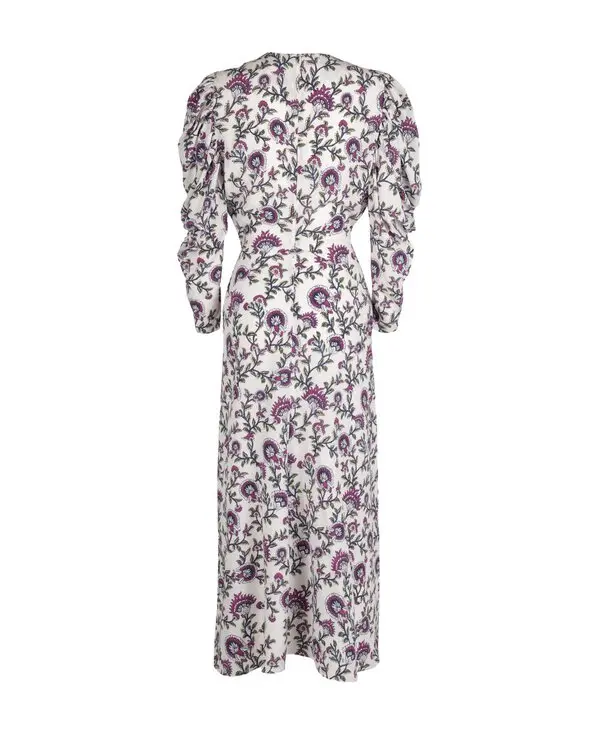 Isabel Marant Étoile Floral-print Silk Midi Dress
