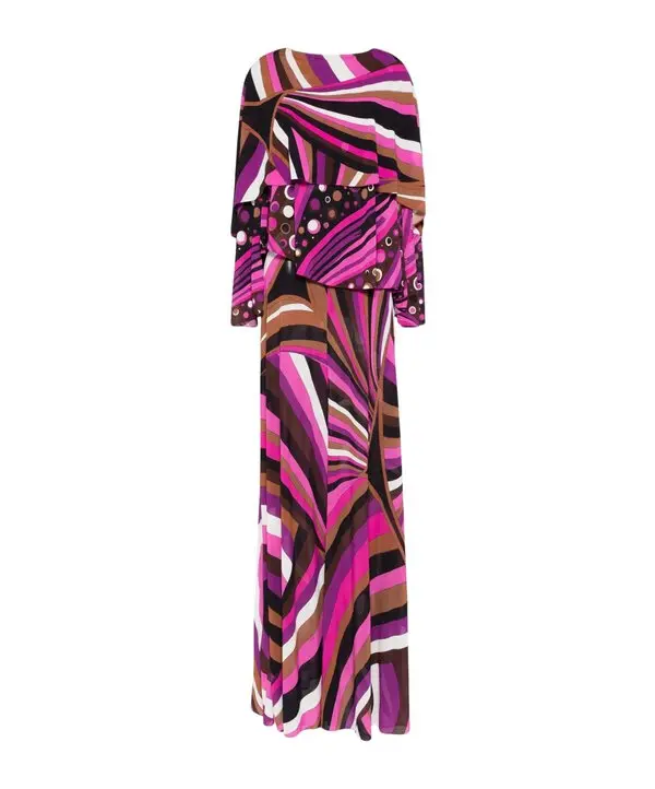 Emilio Pucci Long Dress - Multicolor