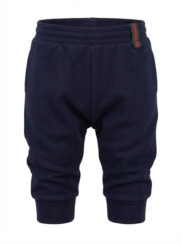Gucci Baby Cotton Pants With Web