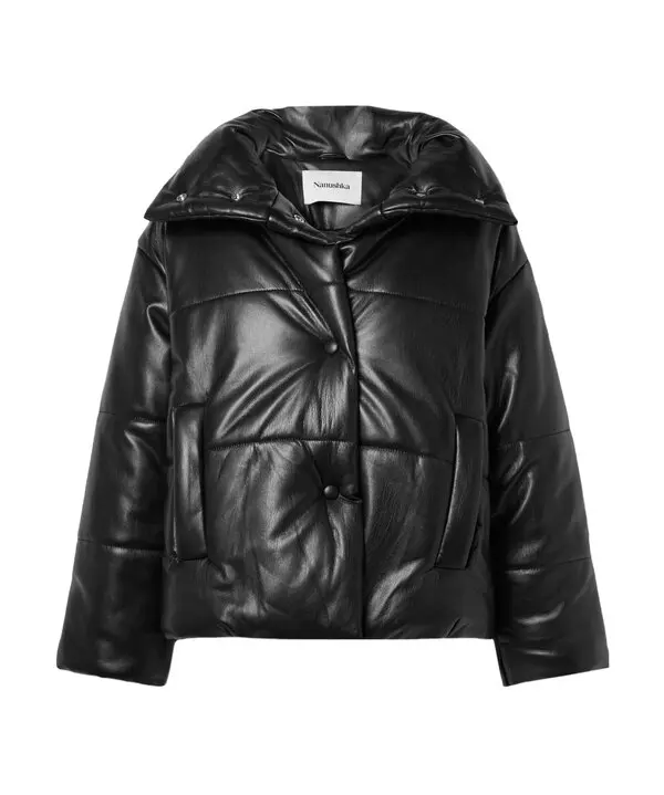 Nanushka Hide High-neck Puffer Jacket