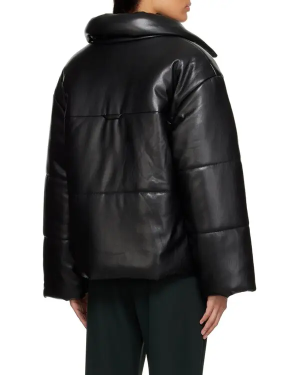 Nanushka Hide High-neck Puffer Jacket