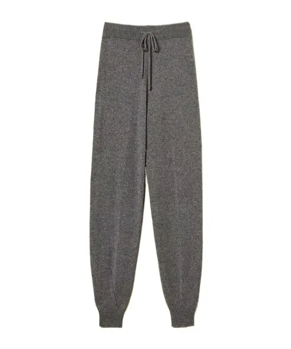 TWINSET Knitted Drawstring-waist Pants