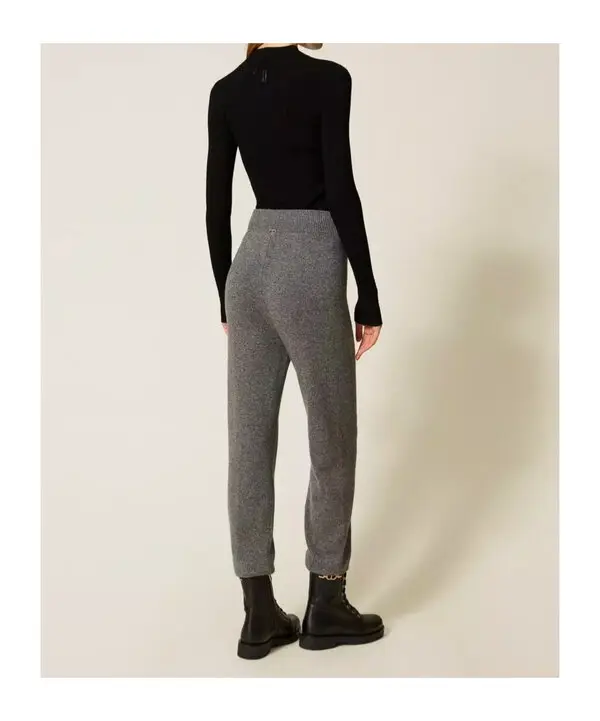 TWINSET Knitted Drawstring-waist Pants