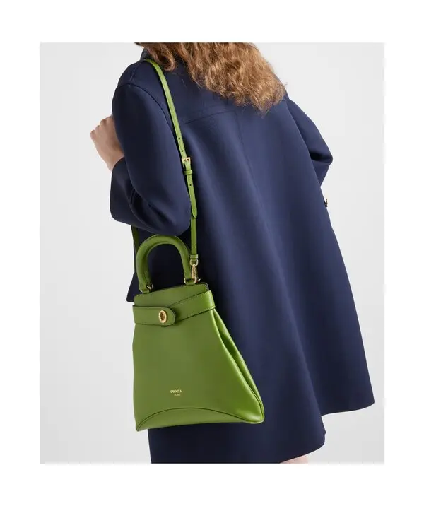 Prada Logo-stamp Top Handle Bag