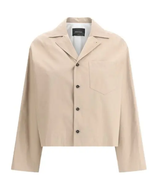 Fabiana Filippi Double Cropped Jacket With Angular Lapels