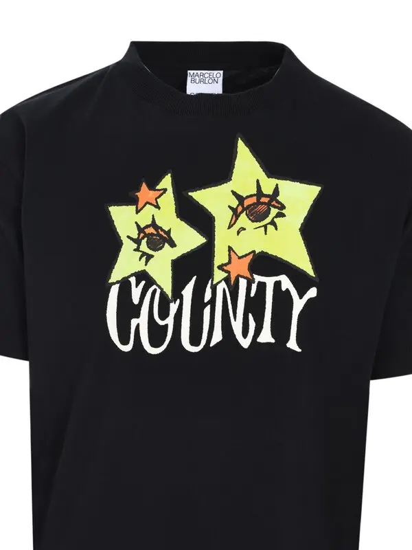 MARCELO BURLON COUNTY OF MILAN Star Eyes T-shirt