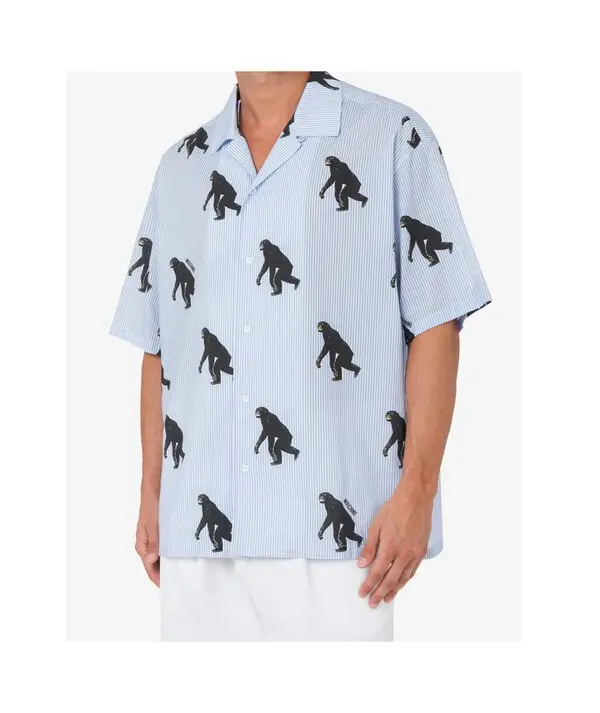 Moschino Graphic Printed Short-sleeved Shirt