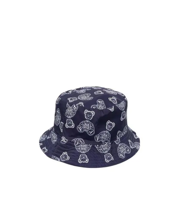 Palm Angels Bear-print Bucket Hat