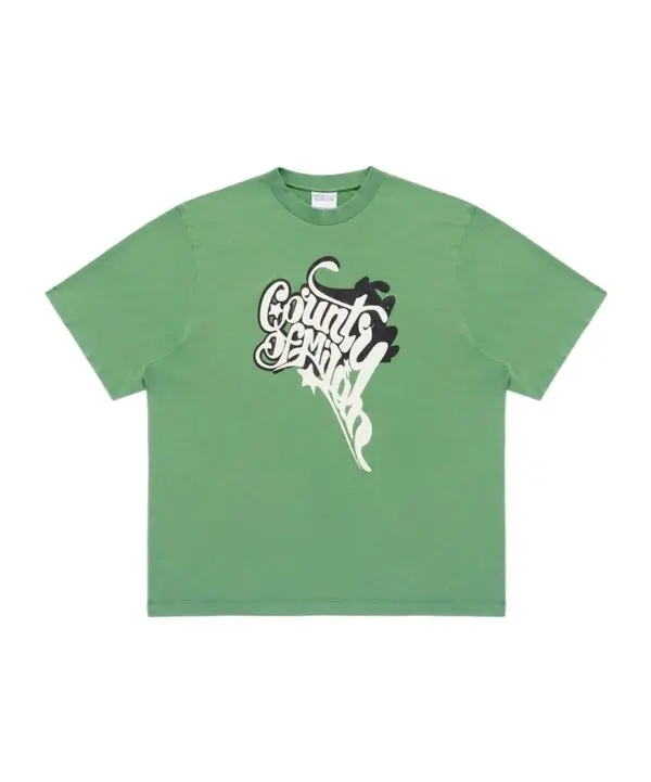 MARCELO BURLON COUNTY OF MILAN County Melted T-shirt - Green