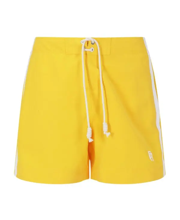 Palm Angels Striped Trim Swimming Shorts