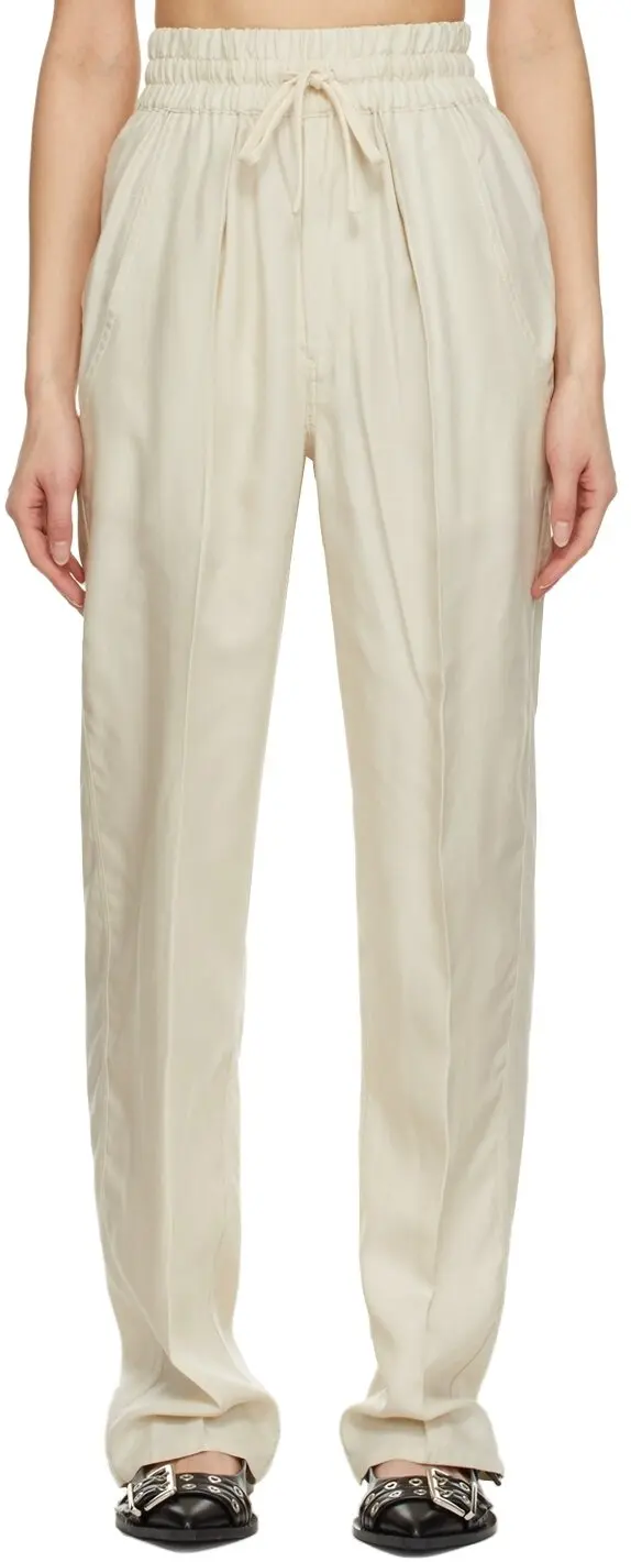 Isabel Marant Étoile Drawstring-waist Cotton Track Pants