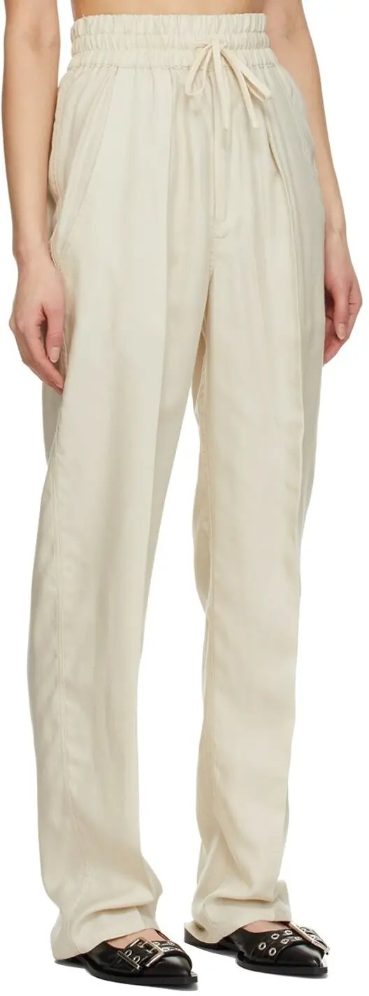 Isabel Marant Étoile Drawstring-waist Cotton Track Pants