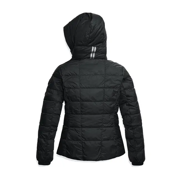 Canada Goose Hooded Down Jacket With Two-way Zipper