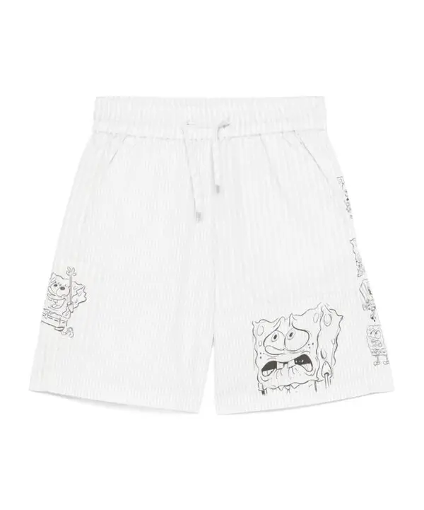 Stella McCartney X Spongebob Squarepants Pattern Shorts