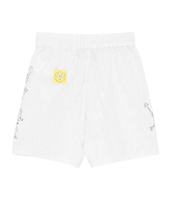 Stella McCartney X Spongebob Squarepants Pattern Shorts