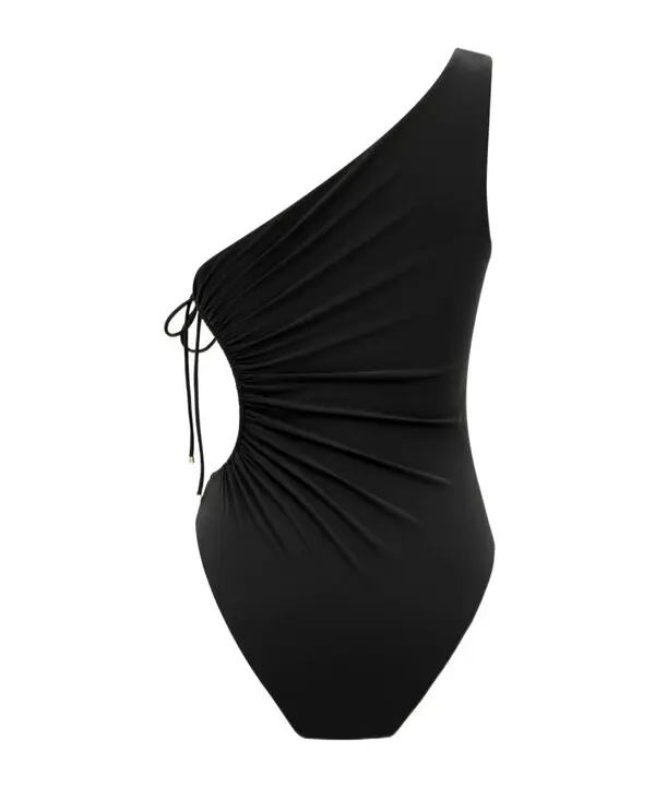 Saint Laurent One-shoulder One-piece Swimsuit
