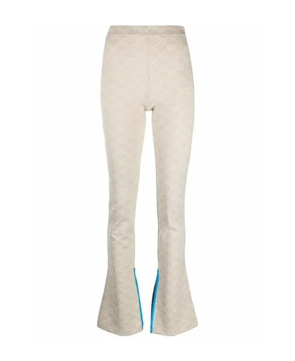 Off-White Monogram Ankle-slit Trousers