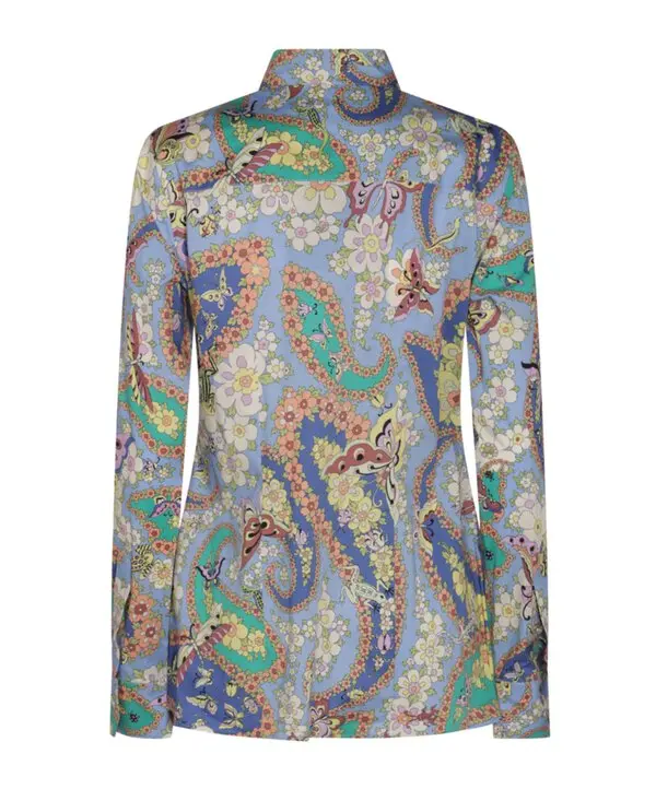Etro Paisley Printed Long-sleeved Shirt