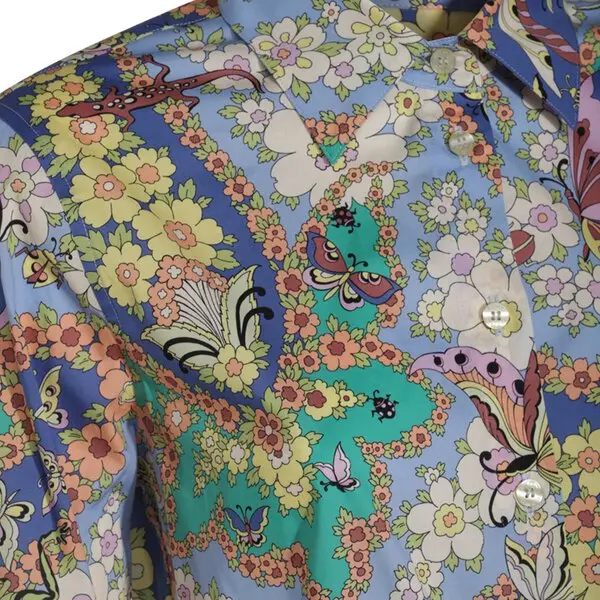 Etro Paisley Printed Long-sleeved Shirt