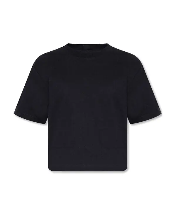 Helmut Lang Logo Embossed Crewneck T-shirt