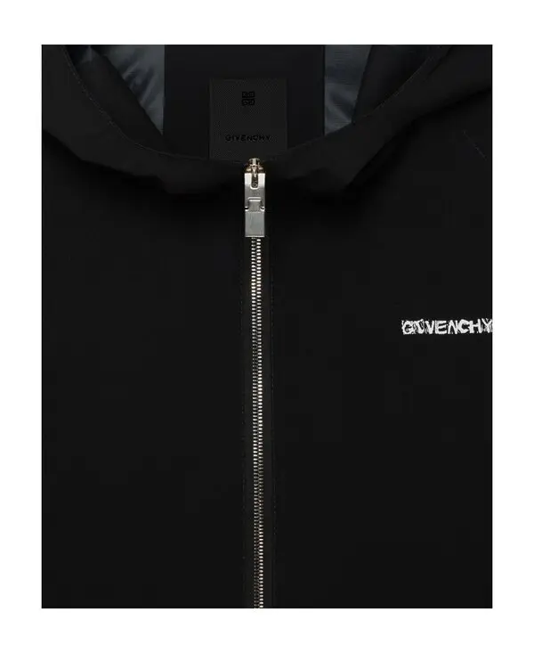 Givenchy Logo Detailed Hooded Jacket
