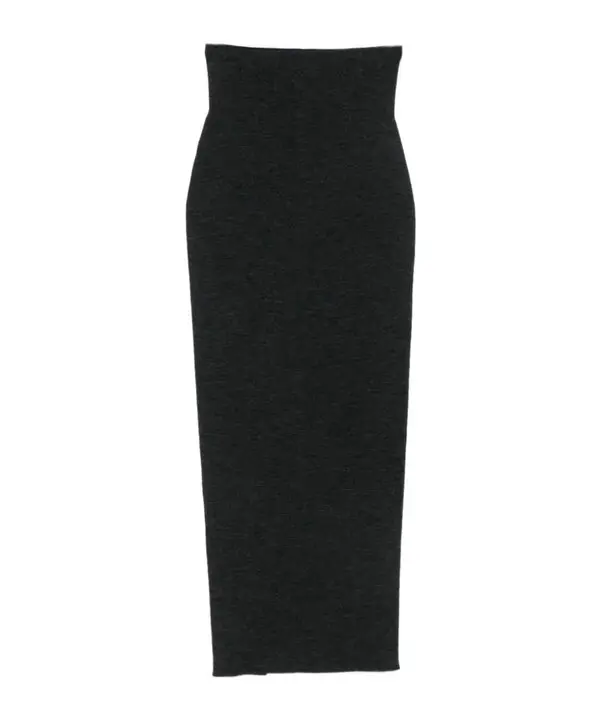 Alberta Ferretti Back-slit Midi Skirt