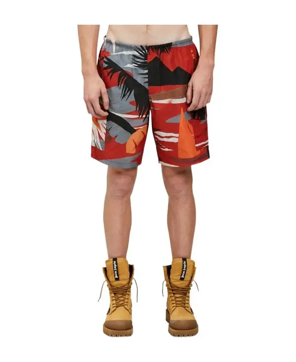Palm Angels Printed Swim Shorts