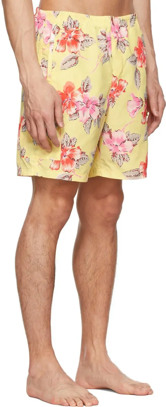 Palm Angels Printed Cargo Swim Shorts