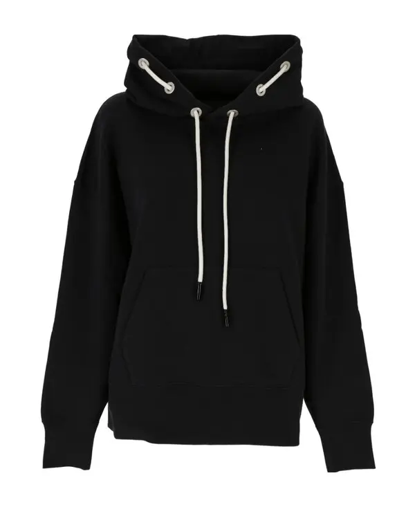 Palm Angels Logo-print Hoodie - Black