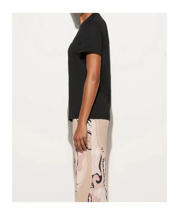 Emilio Pucci Logo Short Sleeve Top