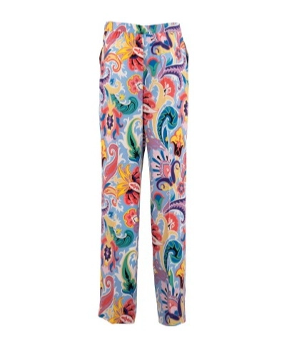 Etro Floral Print Trousers
