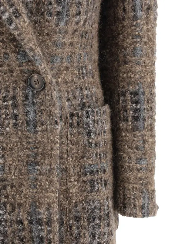 Brunello Cucinelli Double-breasted Checked Blazer