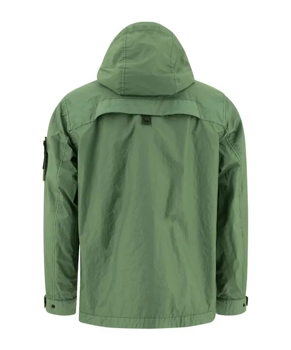 Stone Island Compass Patch Hooded Jacket