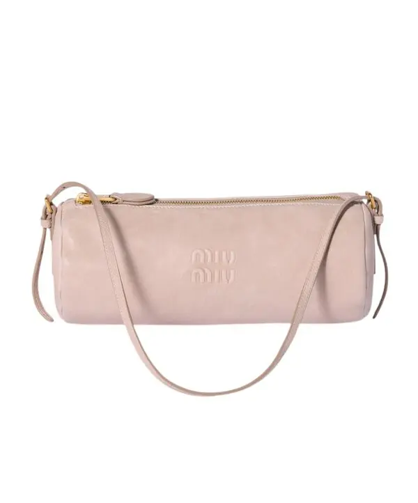 Miu Miu Nappa Leather Pouch - Opal