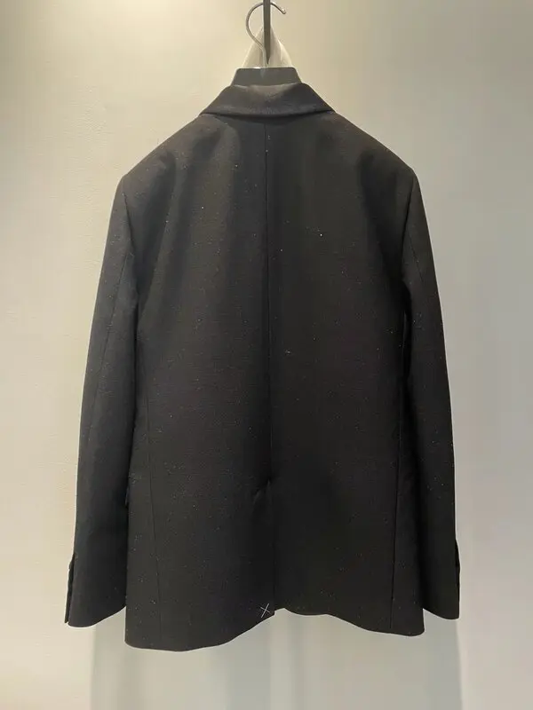 Celine Sequined Grain De Poudre Tuxedo Jacket