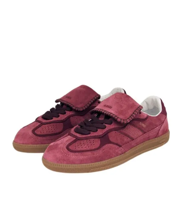ALOHAS Tb.490 Club Lace-up Suede Sneakers - Pink