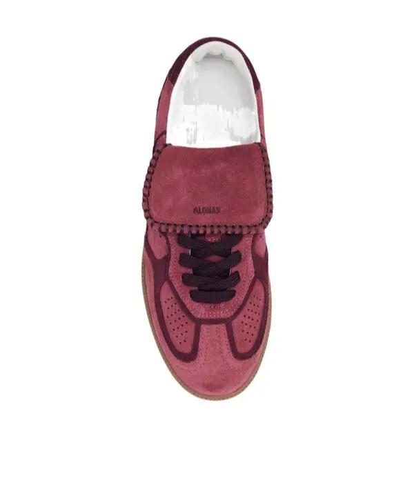 ALOHAS Tb.490 Club Lace-up Suede Sneakers - Pink