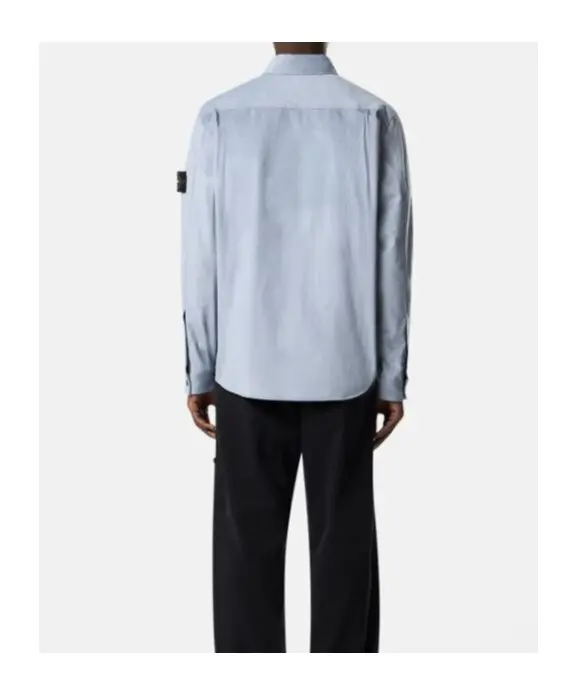 Stone Island Regular-fit Overshirt With Pockets