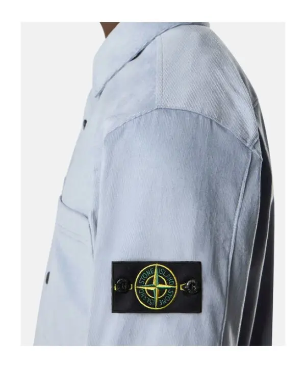Stone Island Regular-fit Overshirt With Pockets