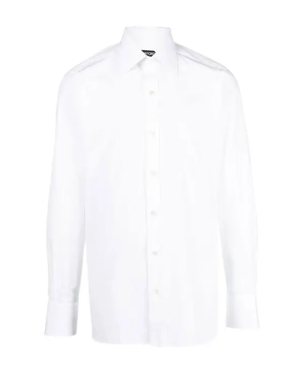 TOM FORD Long-sleeved Shirt - White