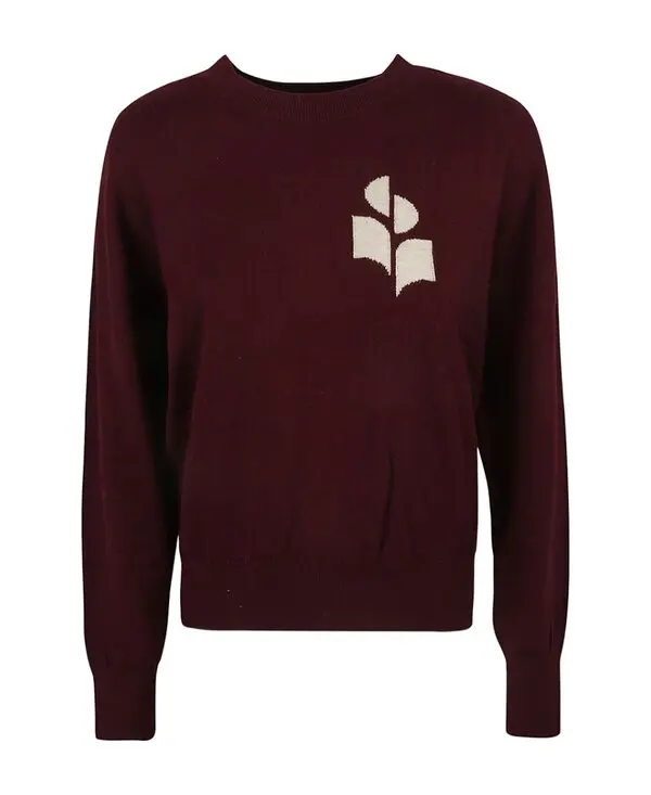 Isabel Marant Étoile Marisans Logo Intarsia Knitted Jumper - Brown