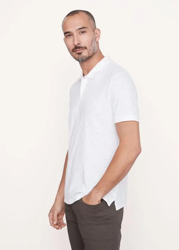 Vince Short-sleeved Polo Shirt