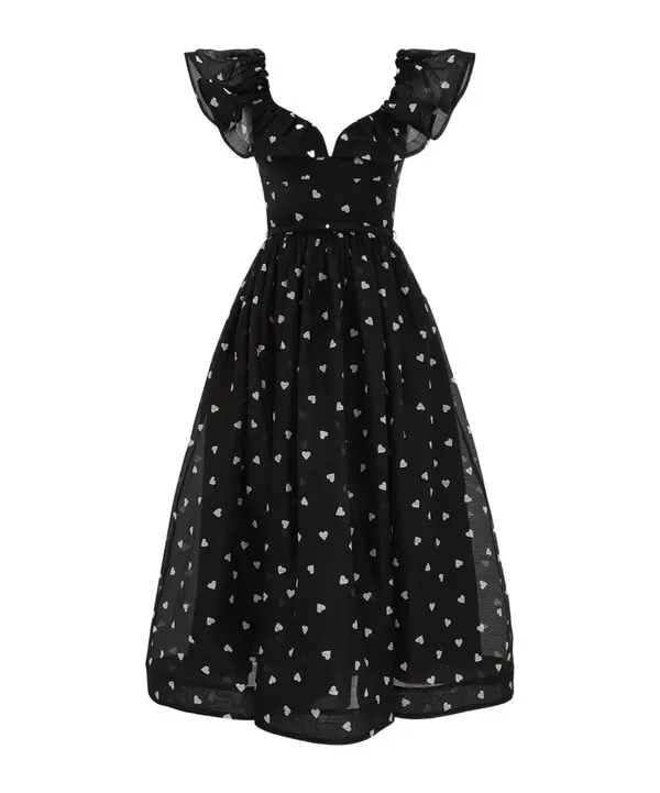 Zimmermann Ruffled Mid-length Dress