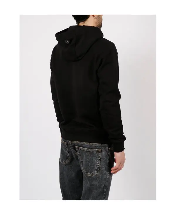 Philipp Plein Logo Print Long Sleeve Hoodie