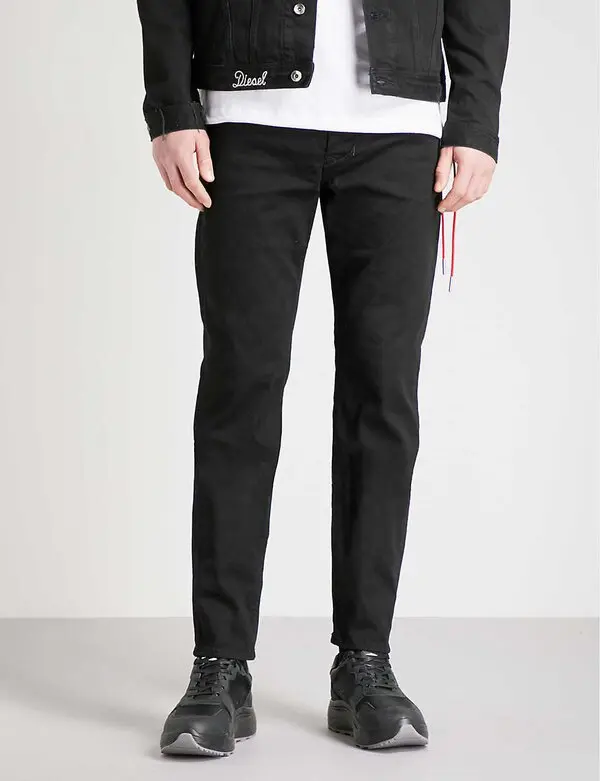 DIESEL® Logo Denim Pants