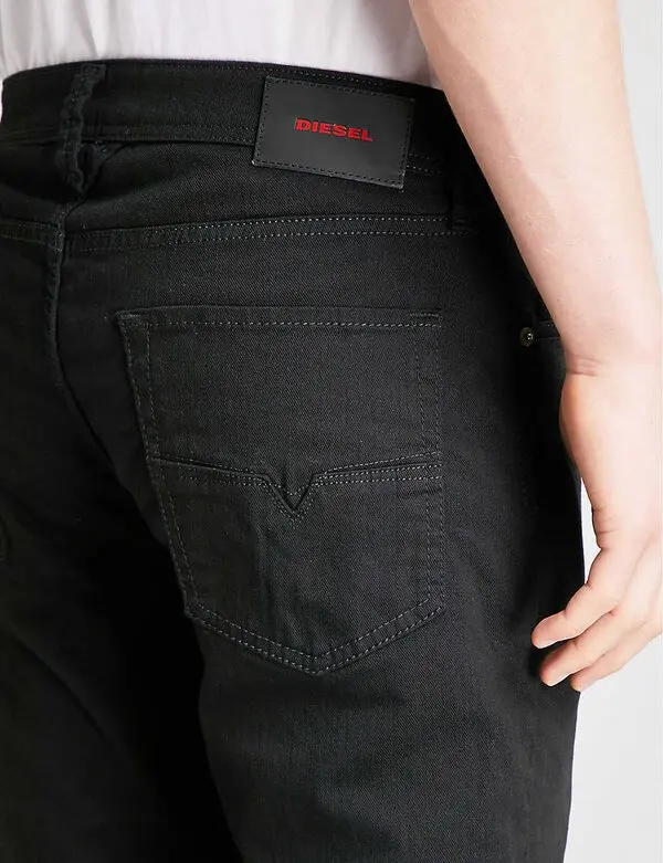 DIESEL® Logo Denim Pants