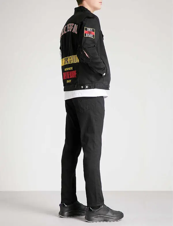 DIESEL® Logo Denim Pants